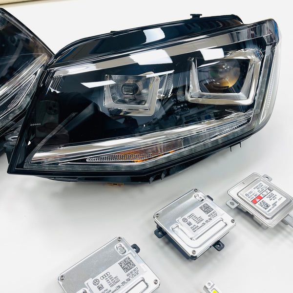 Caddy MK4 15-19 Genuine VW DRL Xenon Headlights (Includes all modules ...