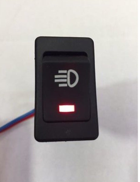 Universal Fog Light Wiring Kit & Red LED Square Switch – Travelin-Lite