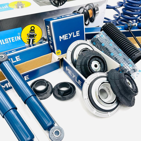 VW T5 T5.1 T6 H&R 50mm Lowering Springs & Meyle / Bilstein Suspension ...