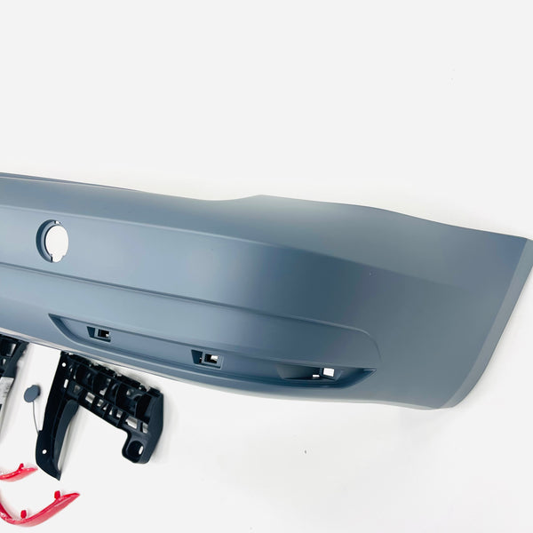 Caddy MK4 SWB smooth primed rear bumper to fit MK3 upgrade includes br ...