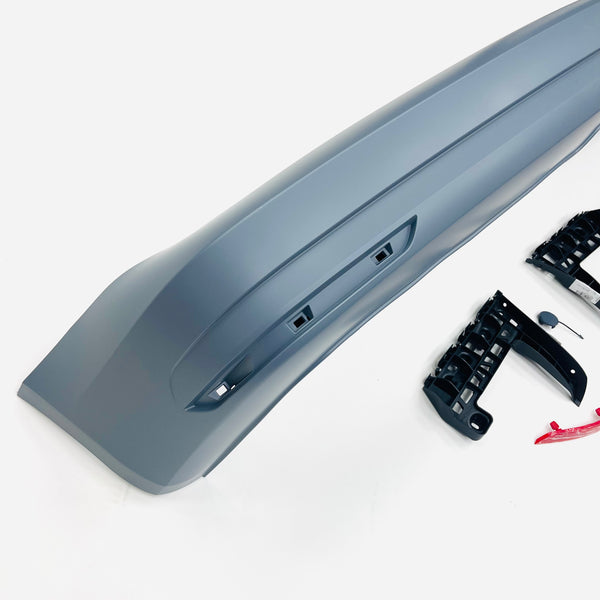 Caddy MK4 SWB smooth primed rear bumper to fit MK3 upgrade includes br ...