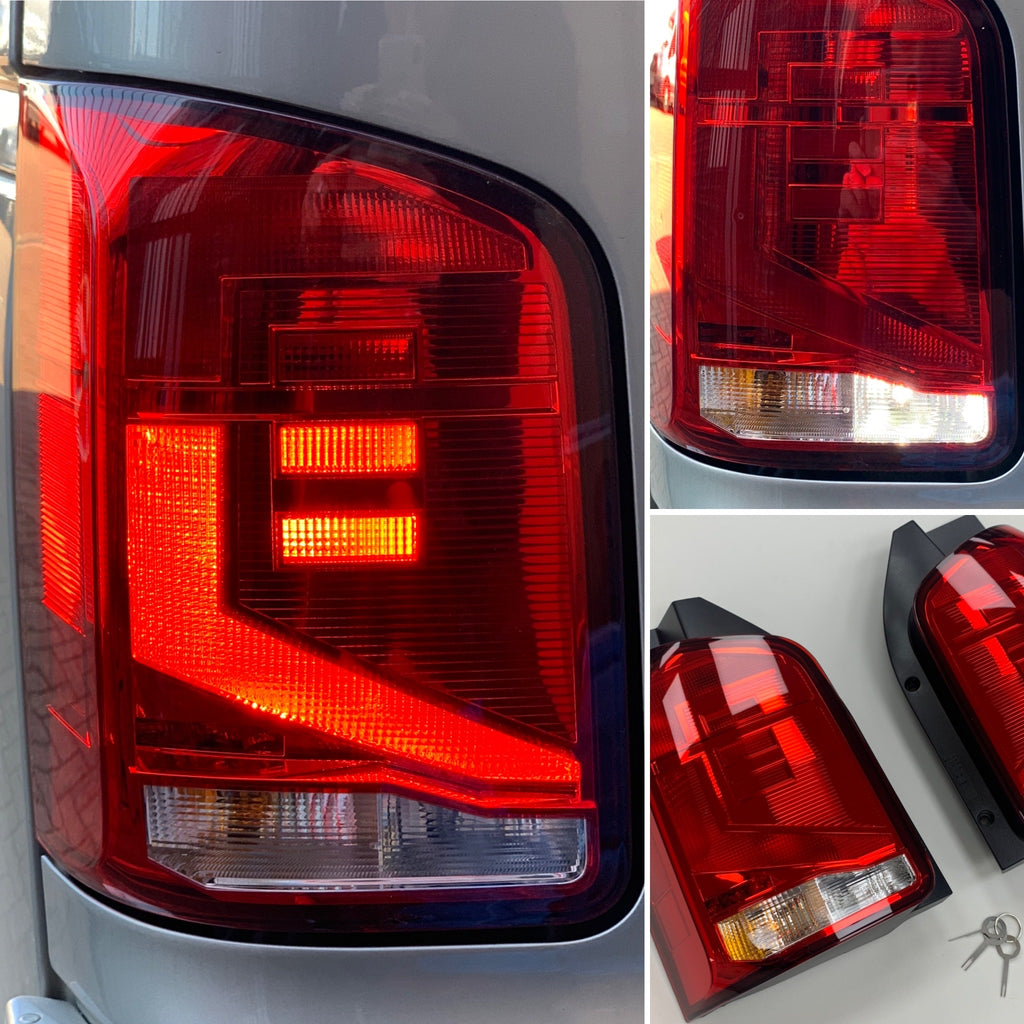 T6.1 Rear Light Upgrade For T5 T5.1 T6 Genuine VW 03-19 (Twin rear doo ...